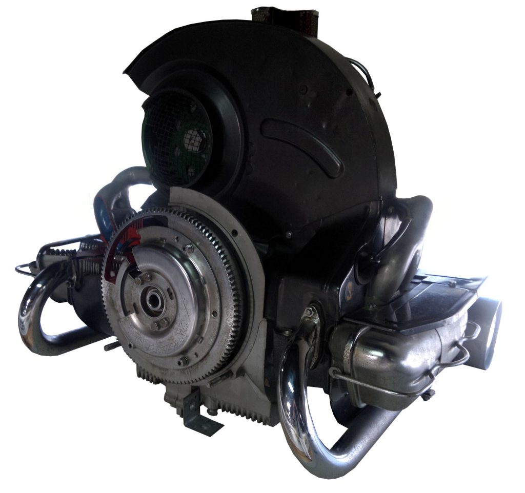 Porsche-Boxermotor-1954-52-w | Kfz-Lehrer